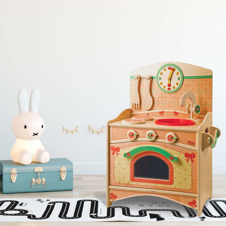 Cucina Gioco in Legno - mobiletto 3 in 1, set per piccoli chef - Dida